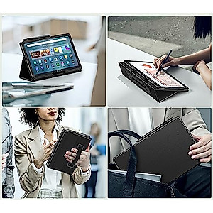 MoKo for Amazon Kindle Fire Max 11 Case (13th Generation, 2023 Release) 11" - Slim Folding Stand Cover Case for Fire 11 Tablet with Auto Wake/Sleep, Black