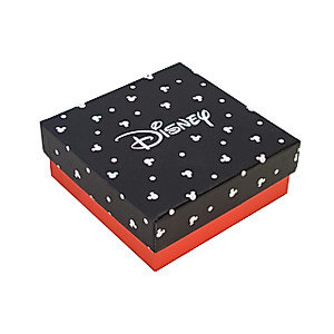 Disney Earrings, One Pair in Authentic Jewelry Gift Box, Hanging Acrylic Charm with 1.5” Drop, Fish Hook Closure (Mickey Mouse)