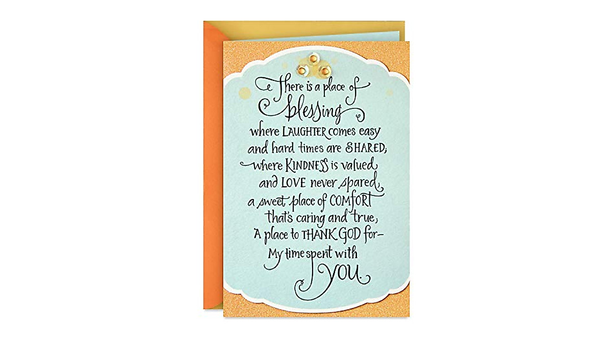 Hallmark DaySpring Religious Birthday Card - Blessings & Joy