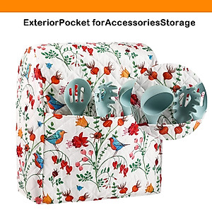 Stand Mixer Cover,Kitchen Mixer Cover Compatible With 5-8 Quart Kitchenaid Hamilton Mixers,Pioneer Woman Kitchen Aid Covers for Stand Mixer,Pioneer Women Kitchen Aid Mixer Assecories