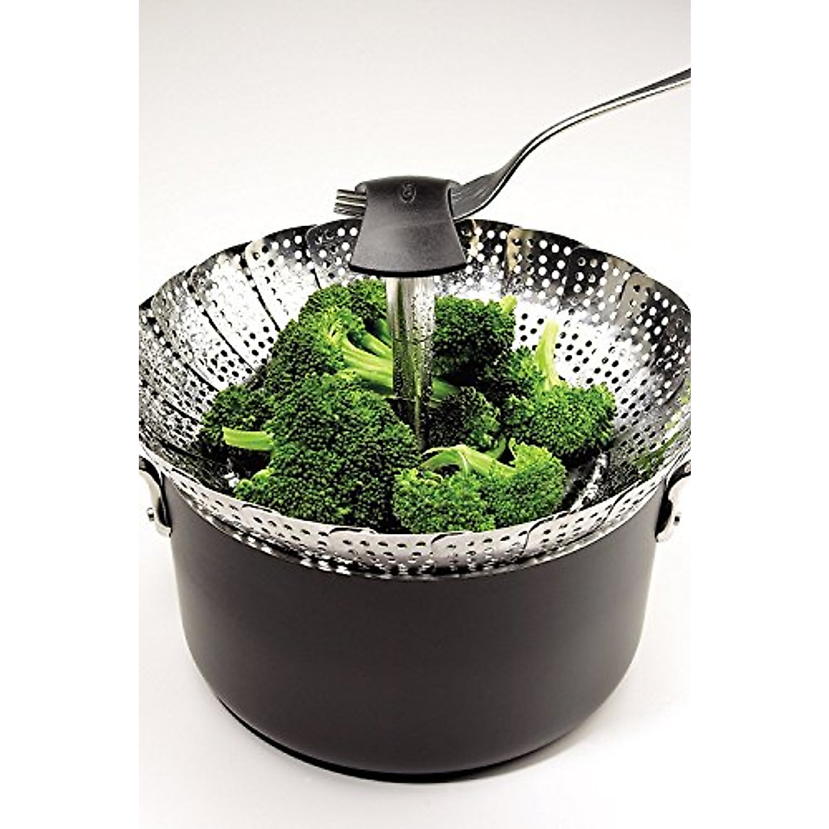 OXO Good Grips Stainless Steel Steamer With Extendable Handle