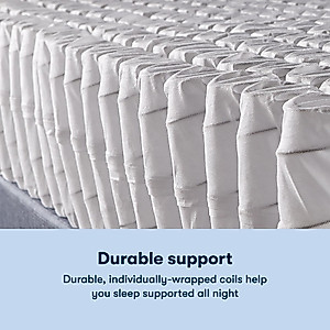 Serta Classic Clarks Hill Elite 2.0, Medium 13.5" Queen Mattress, Zoned Support, Cooling, Breathable and Pressure Relieving - 100 Night Trial, CertiPUR-US Certified