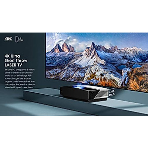 Hisense 100-Inch Class L5 Series 4K UHD Android Smart Laser TV with HDR (100L5F, 2020 Model)