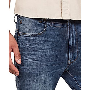 G-Star Raw Men's D-Staq 3D Slim Fit Jeans, Medium Aged, 32W x 30L