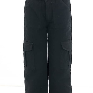 Nauty Blue Girls Jeans High Rise Cargo Multicolour Bootcut - Teen Jeans for Casual Occasions (Medium, Ages 12-14)