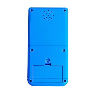 HLF New Large Screen Brick Game Console Green Backlight Built-in 23 Multi-Mode Block Games Classic Nostalgia Puzzle Speed and Difficulty can be Adjusted Suitable as a Gift for Kids (Blue)