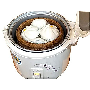 Plai Na Thai Sticky Rice Basket Steamer Bamboo for Pot Electric Cooker Asian Food