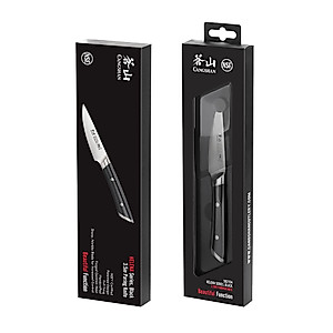 Cangshan HELENA Series German Steel Forged 3.5" Paring Knife (Black)