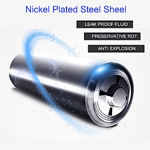 Tenbery Rechargeable Batteries AAA 300mAh 1.2v,16 Pack Ni-MH AAA Rechargeable Battery,1200 Cycle Triple A Rechargeable Batteries