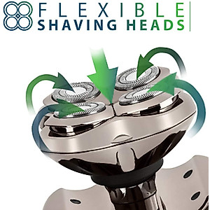 Shaver Pitbull Gold PRO Men’s Electric Head and Face Shaver - Electric Razor for Head and Face (USB Charger