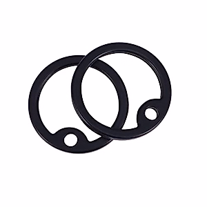 Balacoo 2 Pcs Rubber Silencers for Dog Tag Rubber cat tag Silent Dog Tags Dog id Tags Personalised Dog tag Dog Tag Silicone Muffler Coil id tag Silencer Dedicated pet tag