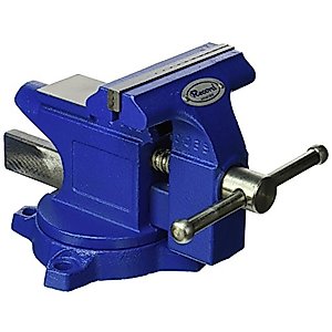 IRWIN Tools Record Light Duty Workshop Vise, 4.5-Inch (4935507),Blue