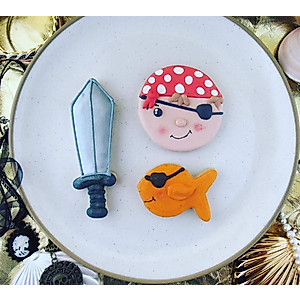 Sword Cookie Cutter 5" Made in USA by Ann Clark