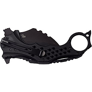 Tac Force TF-945BK Spring Assist Folding Knife with Karambit Blade, Black