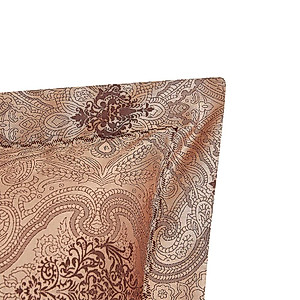 Dolce Mela DM719Q Queen Size Duvet Cover Set, Multi-Color