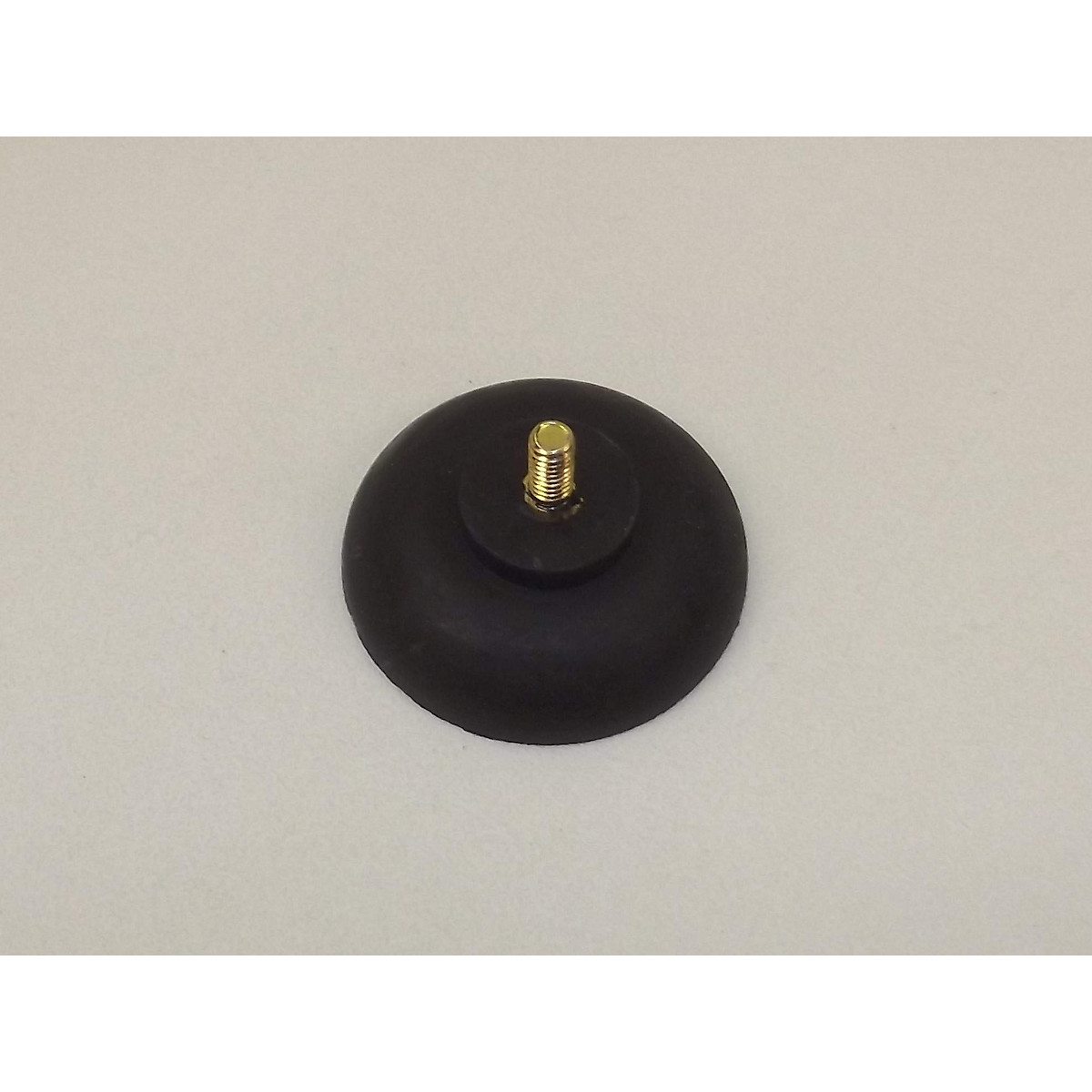 JL Missouri Parts 4X 3/8" #8-32 Screw in 1 1/2" Rubber Suction Cup, 1/2" Tall, Made in USA