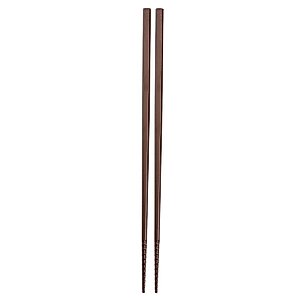 Akebono PM-106 Tornado Chopsticks, Brown, 8.9 inches (22.5 cm), Made in Japan, Commercial Supplies, Grooves on the Tip, Non-Slip, Grip