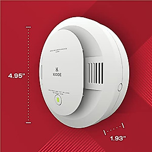 Kidde Smoke & Carbon Monoxide Detector, AA Battery Powered, LED Warning Light Indicators