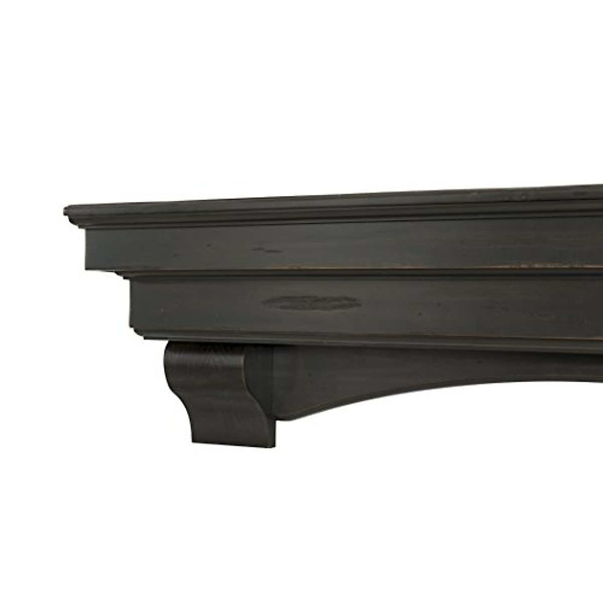 Pearl Mantels 497-60-20 Celeste Mantel Shelf, 60", Espresso Finish