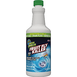 Green Gobbler Fruit Fly Goodbye Gel Drain Treatment | Drain Fly Killer | Fruit Fly Killer | Drain Flies Treatment | Fruit Flies Treatment | Drain Fly & Fruit Fly Eliminator (32 oz)