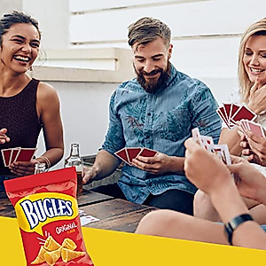 Bugles Crispy Corn Snacks, Original Flavor, Snack Bag, 8.75 oz
