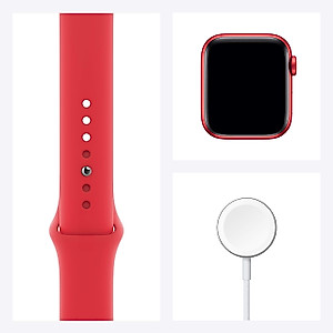Apple Watch Series 6 (GPS + Cellular, 40mm) - (Product) RED - Aluminum Case with (Product) RED﻿ - Sport Band