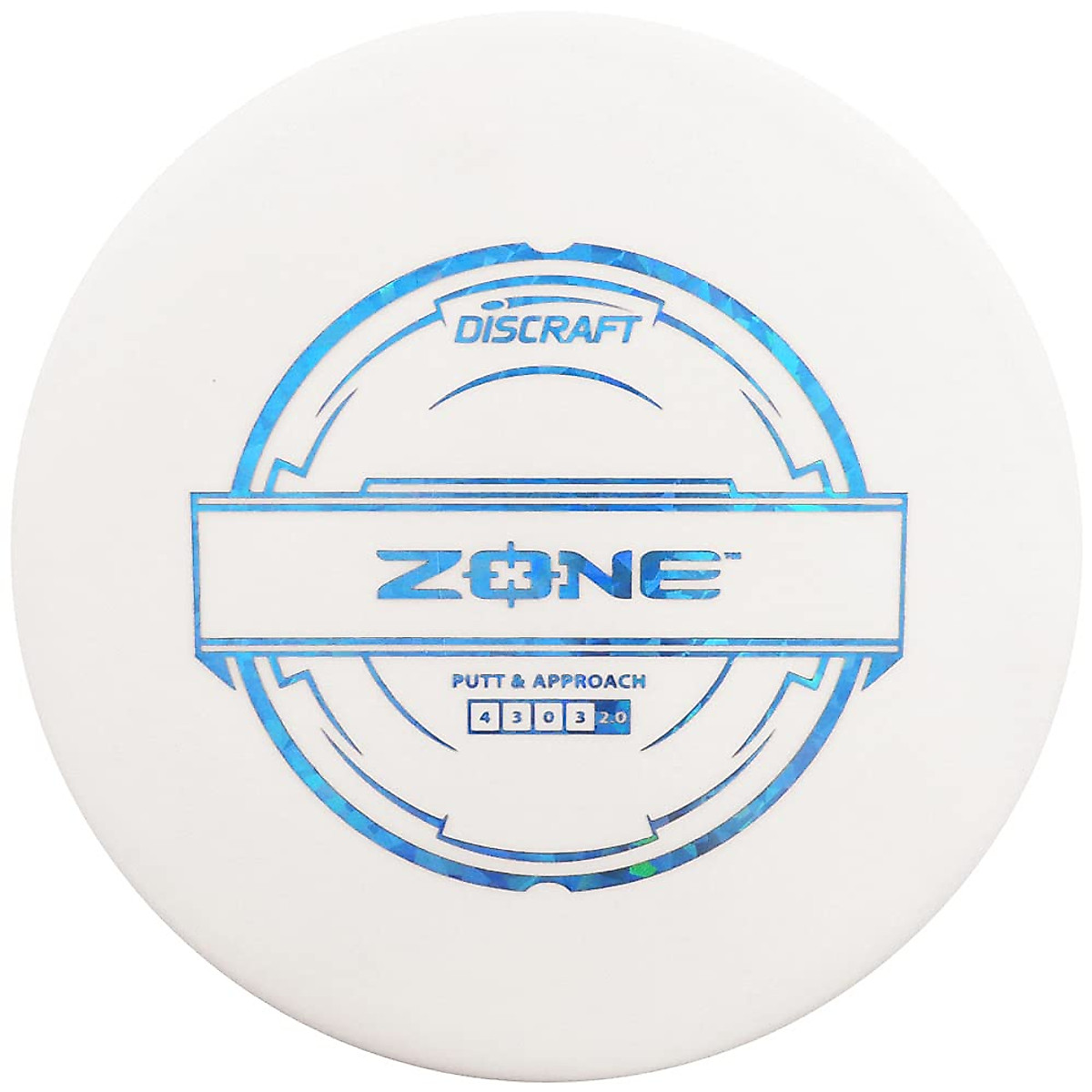 Discraft Putter Line Zone Putt and Approach Golf Disc [Colors May Vary] - 170-172g