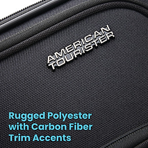 American Tourister 4 KIX 2.0 Expandable Softside Luggage with Spinner Wheels, 24 SPINNER, PURPLE ORCHID