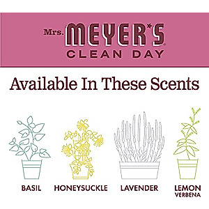 MRS. MEYER'S CLEAN DAY Liquid Dish Soap, Biodegradable Formula, Mum, 16 Fl Oz. (Pack of 3)