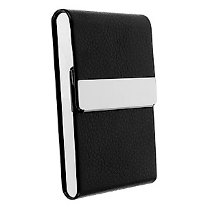 VILLCASE 3pcs Business Card Holder Business Card Organizer Name Card Case Business Card Stand Leather Wallet for Men International Travel Must Haves Pocket Metal Business Card Bag Women's