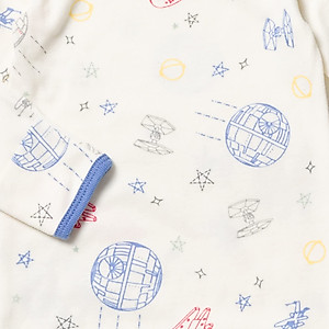 Star Wars Chewbacca R2-D2 C-3PO Baby Boys 3 Pack Swaddle Sleeper Gown 0-6 Months