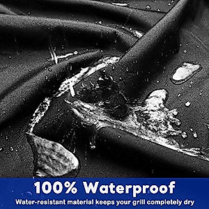 Uniflasy Grill Cover for Pit Boss 820 Deluxe, 820 Pro, 850 Pro Series Wood Smoker Pellet Grills Accessories, Cover for Pit Boss 820D, 820FB, 820PB, 820SP, 820SC, Heavy Duty Fabric Barbecue Grill Cover