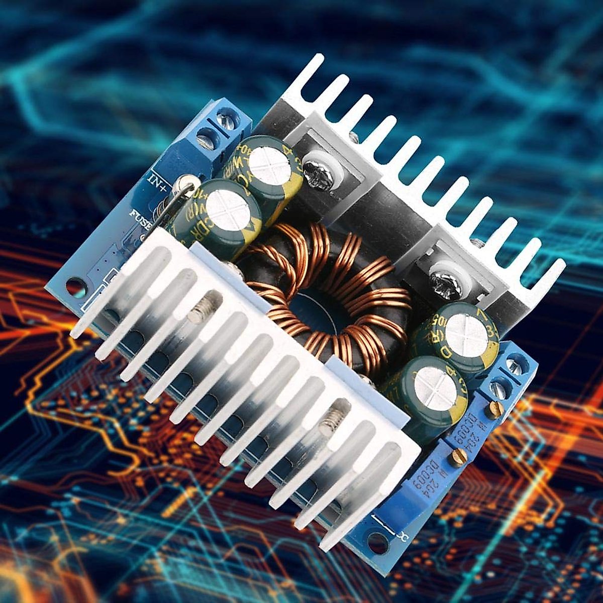 5-30V to 1.25-30V DC Step Up/Down Power Module DC-DC Step Up/Down-Buck-Converter Boost Converter Module Voltage Regulator Converter Module