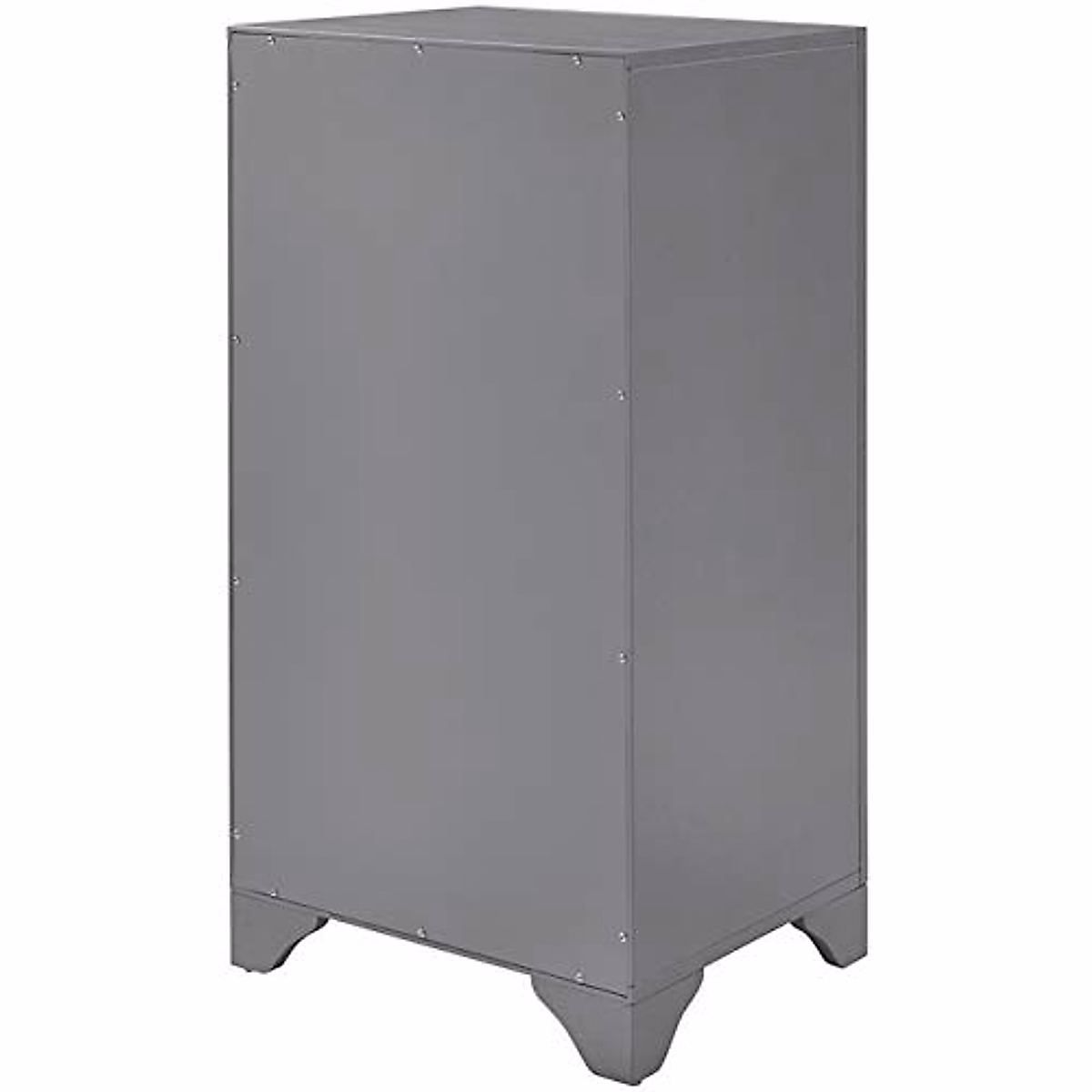 Crosley Furniture Tara Linen Hamper, Vintage Gray