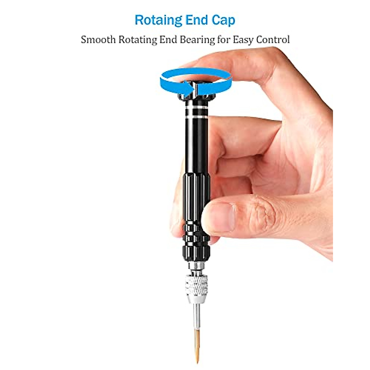 Eyeglass Repair Kit with Screws and Nose Pads, Pocket Size Optical Screwdriver, Micro Glasses Tightening/Fixing Tools, 4 in 1 Magnetic Small Screw Driver for Eye Glasses, Laptop, Watches, Electronics