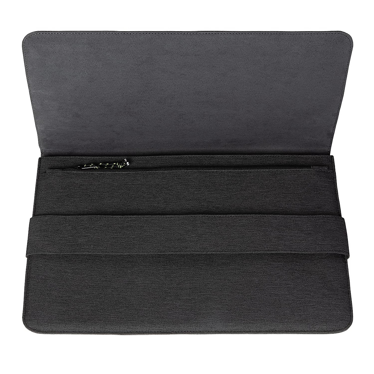 [U] by UAG Mouve 16-inch Laptop Sleeve Sleek & Modern Padded Protective Carrying Case Snug Tailor Fit, up to 16-inch Devices, Compatible with MacBook Pro, Dark Grey