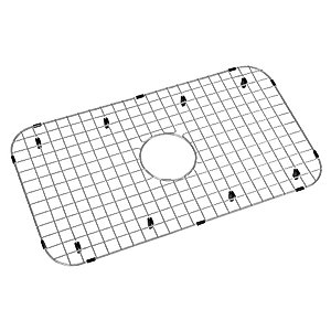 Zeesink Kitchen Sink Grid,Sink Grid andSink Protectors for Kitchen Sink,Size 26" X 14 3/8" Sink Bottom Grid,Sink Grate Center Drain