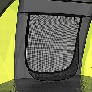 Wakeman Beach Tent Sun Shelter for Shade with UV Protection Water & Wind Resistant Easy Set Up, Green, 75-CMP1027