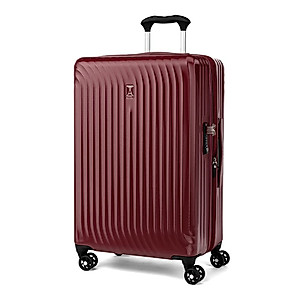 Travelpro Maxlite Air Hardside Expandable Luggage, 8 Spinner Wheels, Lightweight Hard Shell Polycarbonate, Cabernet, 3-Piece Set (21/25/28)