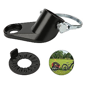 Bike Trailer Hitch Connector, Upgraded Bike Trailer Hitch Coupler Attachments Universal Bike Trailer Hitch Coupler for Instep & Schwinn Bike Trailers