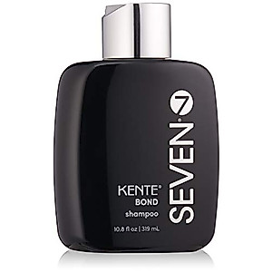 SEVEN Haircare KENTE BOND Shampoo for Split Ends + Damaged Hair, Sulfate Free, Cruelty Free with Green Tea, Guar & Pro Vitamin B5 for Men & Women, Made in USA, 10.8 oz.