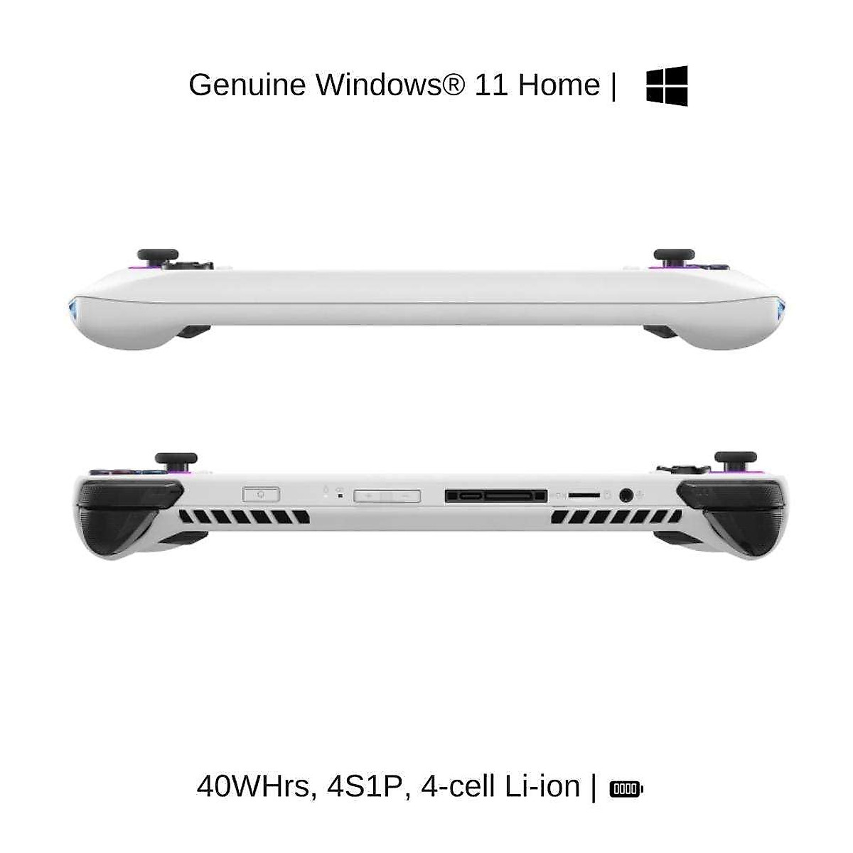 HIDevolution ASUS ROG Ally RC71L 7" FHD 120Hz, 3.3 GHz Ryzen Z1 Extreme, AMD Radeon, 16 GB LPDDR5 RAM, 1 TB PCIe SSD, Windows 11 Home