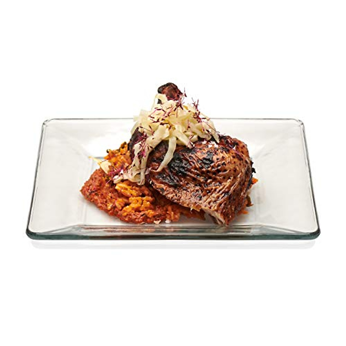 Libbey Tempo 12-Piece Glass Dinnerware Set, 37 oz, Clear, Service for 4