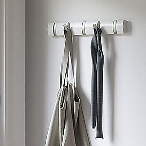 Umbra DPE3742028 Wall Hook, Bios, White, 33 x 7