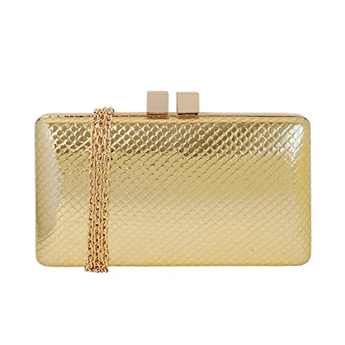 Metallic material Box Clutch, gd4