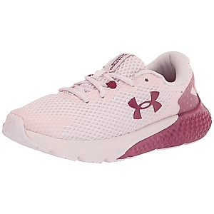 Under Armour Women's Charged Rogue 3, Pink Note/Wildflower, 10 Medium US