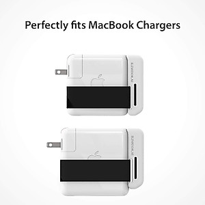 Elevation Hub with 6ft USB-C Cable - MacBook Charger Cord Management, Adds a SD Card Reader, USB-A 3.0, USB-C 3.1 Pass Through Power