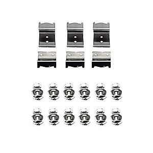 Hongso Char Griller Grill Replacement Parts, Burners, Hanger Brackets, Heat Plates Replacement for Char Griller 5050, 5650, 3001, 3008, 3030, 4000, 5252, 5072 Gas Grill