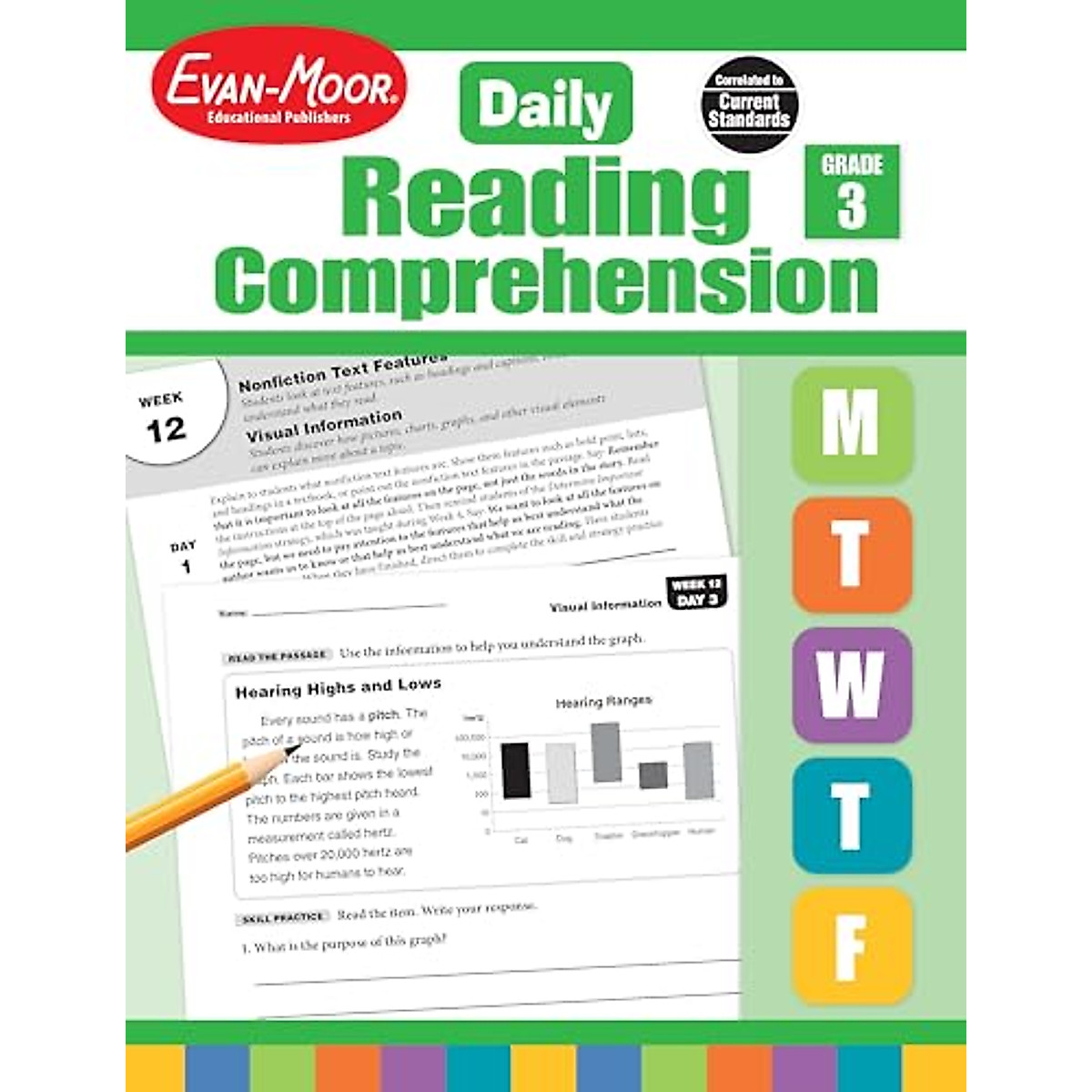 Evan-Moor Daily Reading Comprehension, Grade 3