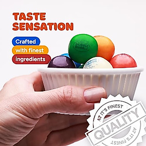 Gumballs for Gumball Machine - 1 Inch Large Gumballs - King Gumballs in Bulk - 2.4 Lb Gumball Machine Refills - 140 Pcs Giant Gumballs - Bulk Gum for Kids - Assorted Gum Refill